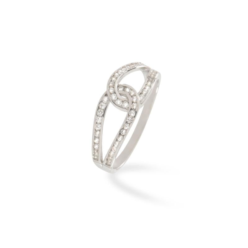 Fabiani fantasy ring with brilliant cut zirconia – Fabiani Gioiellerie