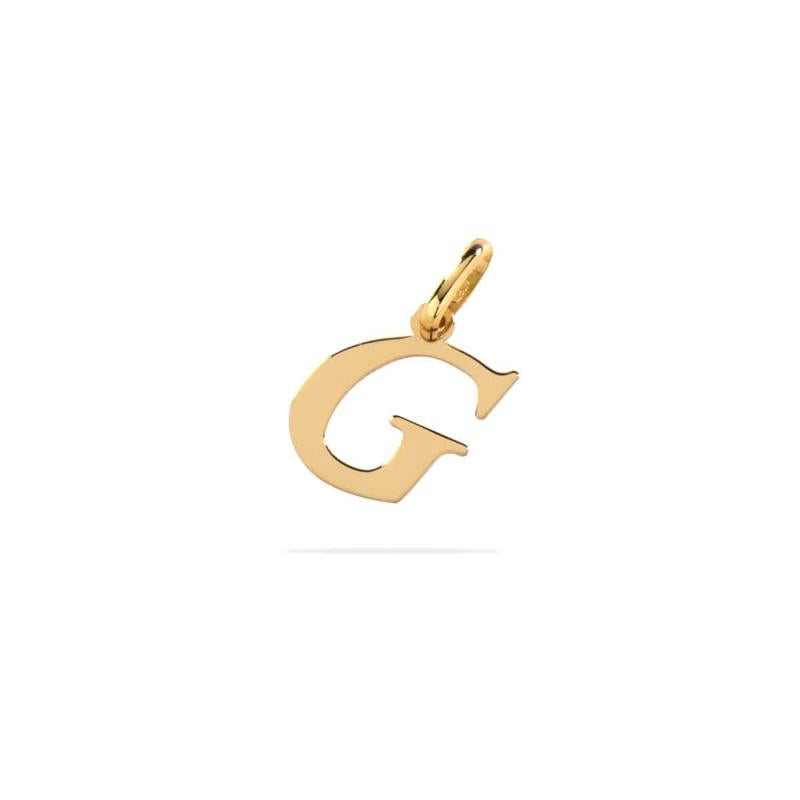 Fabiani Initial Pendant in 18Kt Yellow Gold – Fabiani Gioiellerie