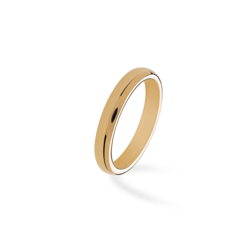 Anello Fede Fabiani Comoda 3mm in oro giallo 18 Kt – Fabiani Gioiellerie