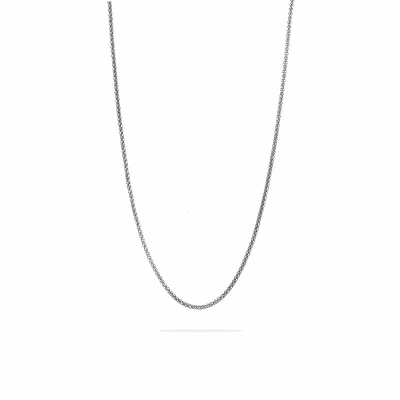 Collana Fabiani in oro bianco con lavorazione tubolare - Fabiani ...