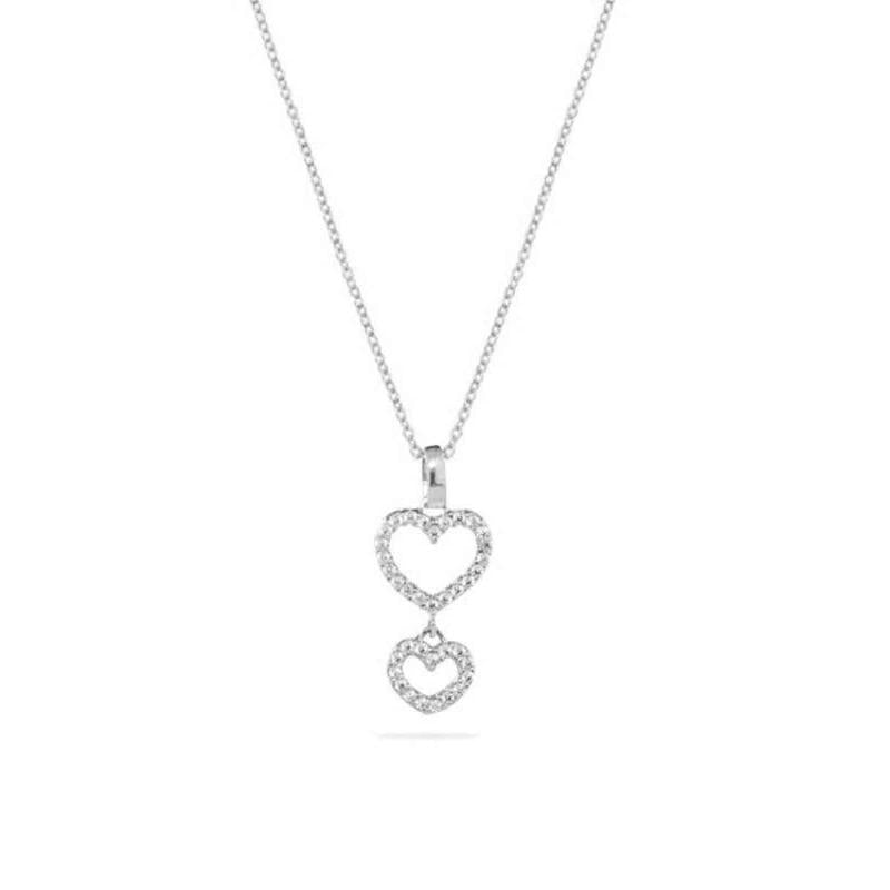 Fabiani necklace with 9Kt white gold heart pendant – Fabiani Gioiellerie