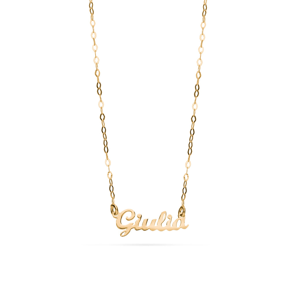 Fabiani 18Kt gold choker with name – Fabiani Gioiellerie
