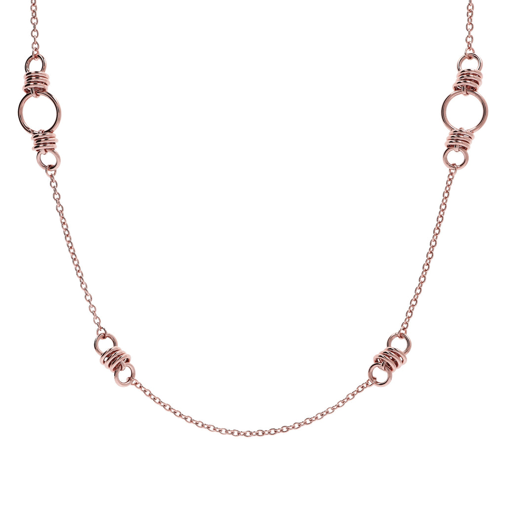 FANCY ROLO STATION NECKLACE – Fabiani Gioiellerie