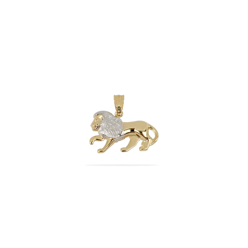 Fabiani lion pendant in 18Kt yellow and white gold – Fabiani Gioiellerie