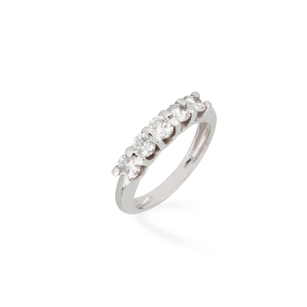 Anello Fabiani riviera con diamanti 1,00Ct – Fabiani Gioiellerie